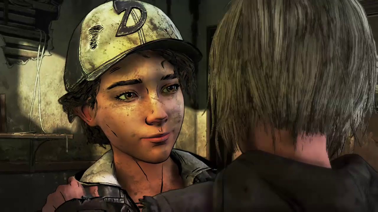 The Walking Dead the final season- dance Clementine and Violet - YouTube
