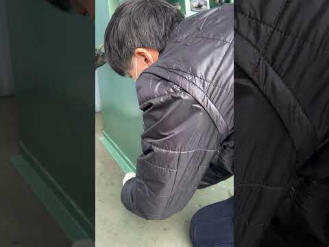 グラインダー13 淀川 集塵機付グラインダー KG-255T - YouTube