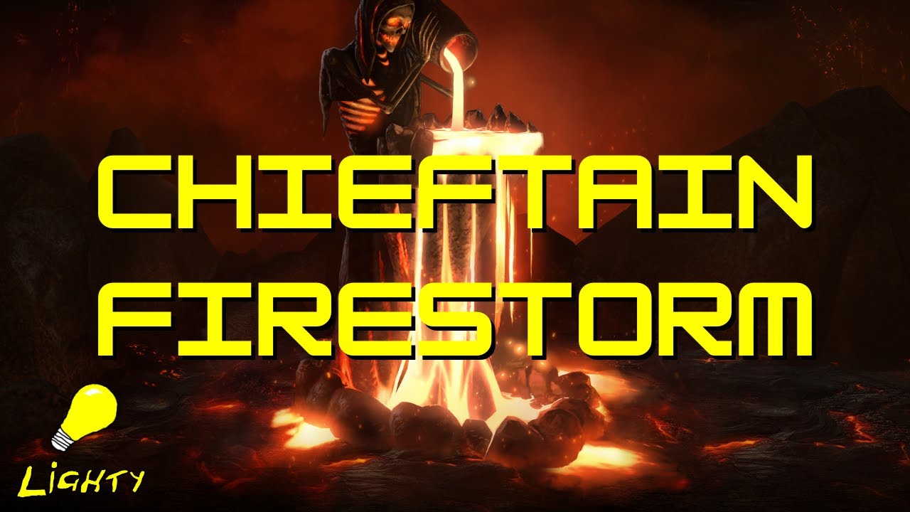 [Build] Chieftain Firestorm Crucible Starter Path of Exile 3.21 - YouTube