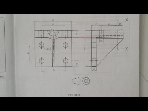Sectional Drawing/Engineering Drawing N3 - YouTube