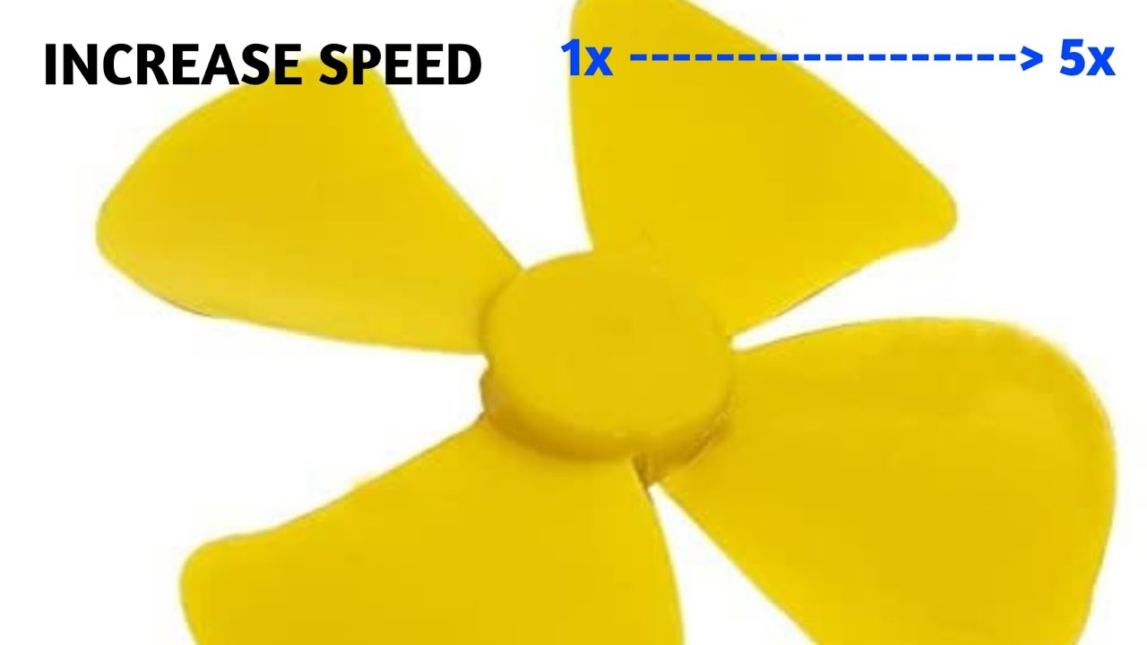How do we increase the speed of fan in 5 min only - YouTube
