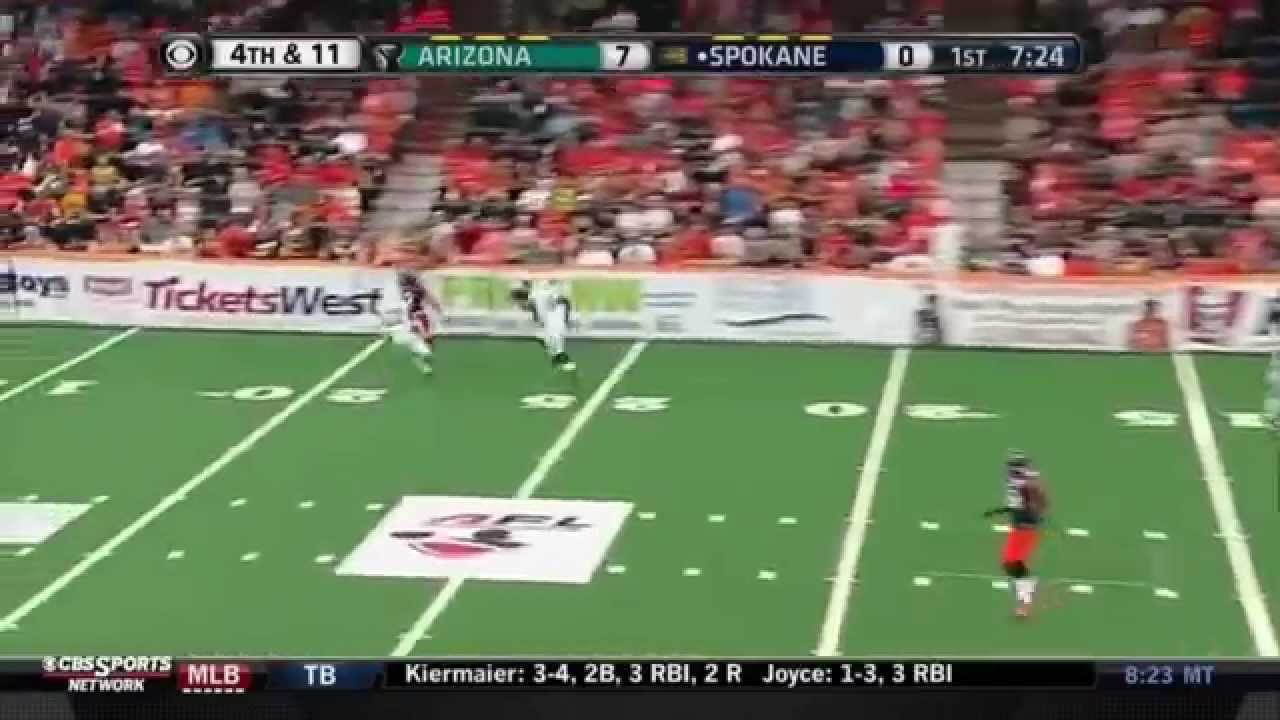 Spokane Shock fan gets smashed IN THE FACE!! (HD Version) - YouTube