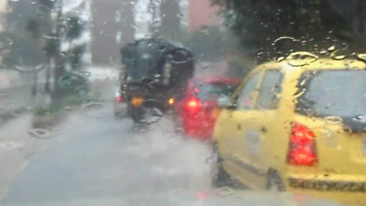 Serious Rain in Bogota - YouTube