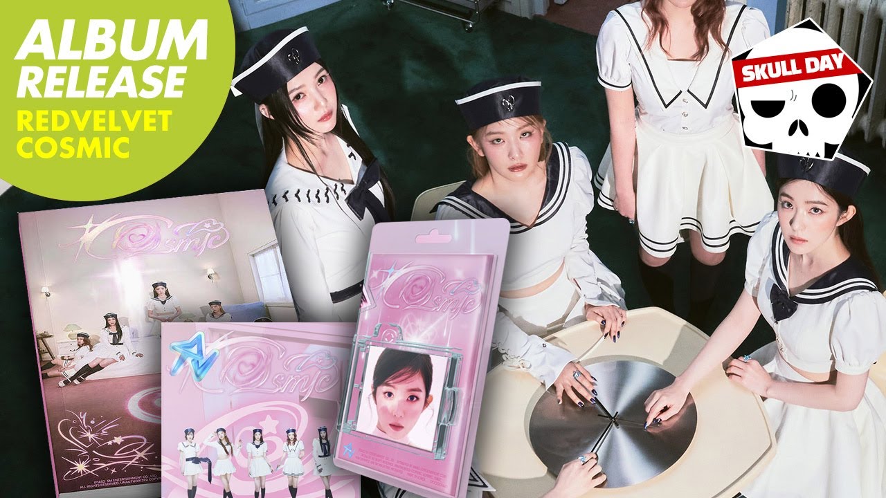 RED VELVET - COSMIC (코스믹) Album Unboxing Preview (Photobook, Poster ...