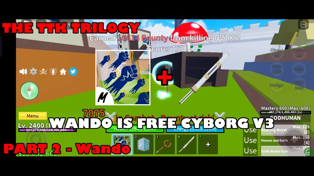 Wando Is Basically Free Cyborg V3 - Bounty Hunting With Wando Grade 1 ...
