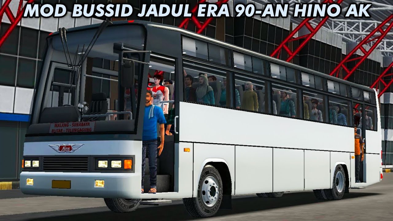 REVIEW BUS JADUL TAHUN 90 AN HINO AK BY FARIDH MADYAWAN // MOD BUSSID ...