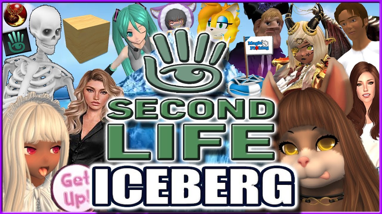 The Ultimate Second Life Iceberg Explained - YouTube