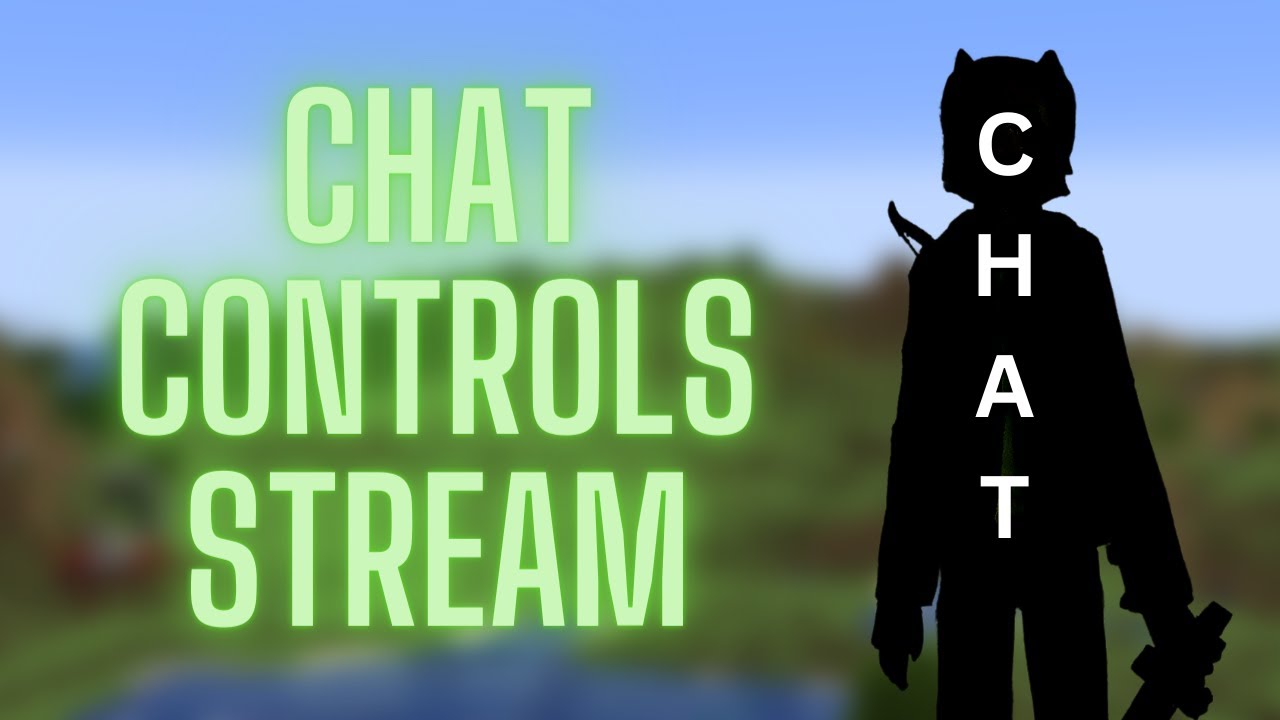 MINECRAFT BUT CHAT CONTROLS THE STREAM - YouTube