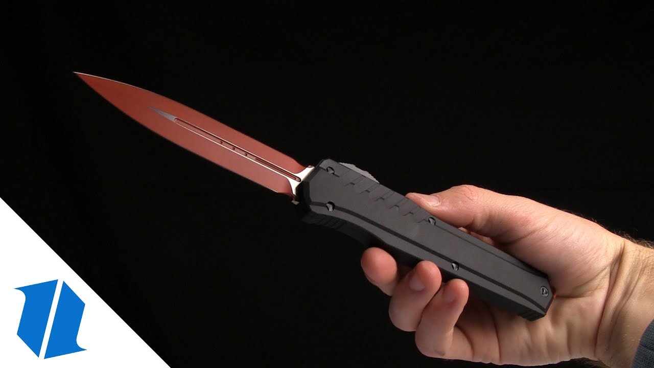 Microtech Cypher OTF Knife Overview - YouTube