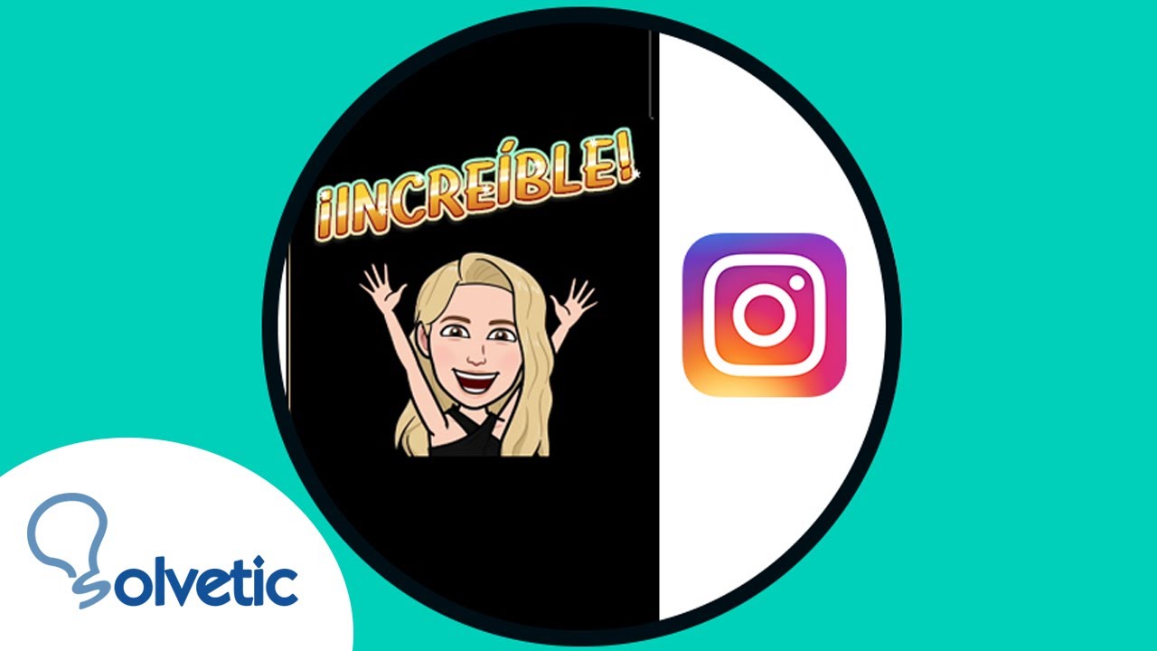 📲 Cómo USAR BITMOJI en INSTAGRAM Android - YouTube