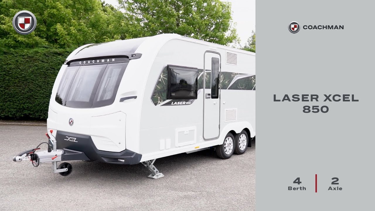 Coachman Caravan Company Ltd Laser Xcel 850 2024 Season - YouTube