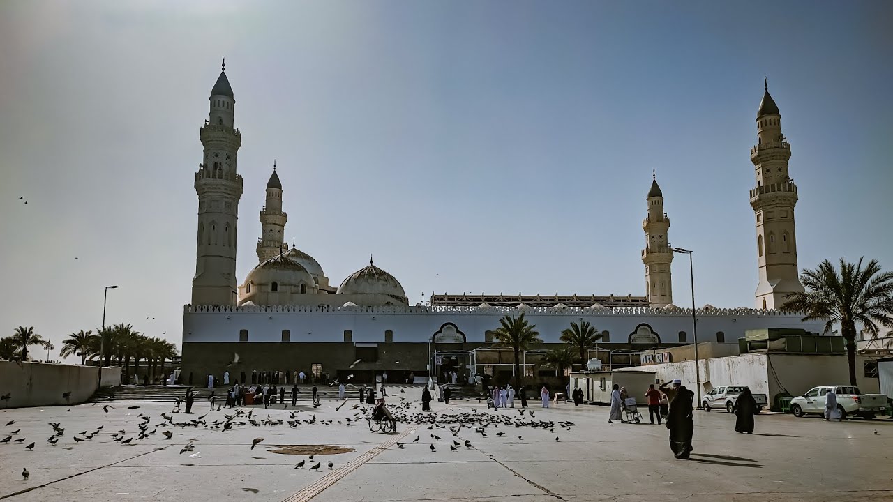Masjid E Quba ( The First Mosque Of Islam ) in Madina #saudiarabia # ...