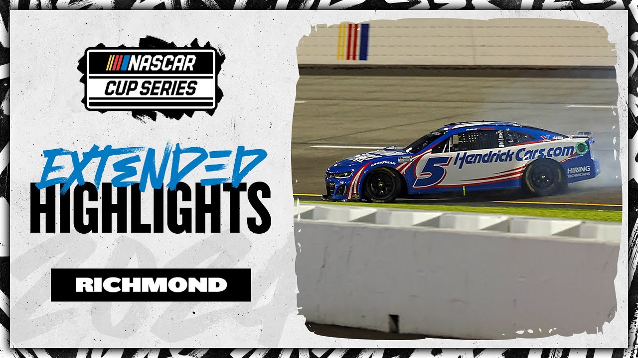 Angry drivers and a thrilling race at Richmond | Extended Highlights ...