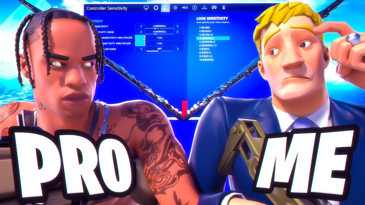 I 1v1'd a PRO Controller Player USING HIS SETTINGS… - YouTube