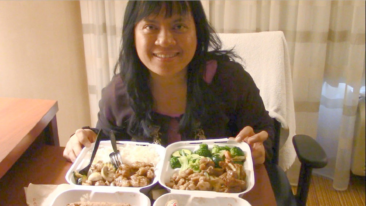 ASMR Eating Panda Express with BF for the first time USA Michael ...