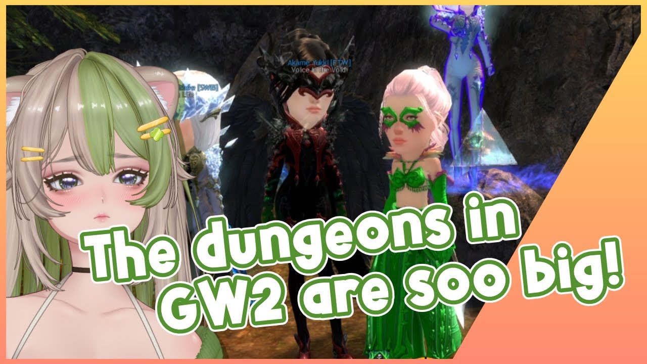 Guild Wars 2 newbie's FIRST experience with dungeons! - YouTube