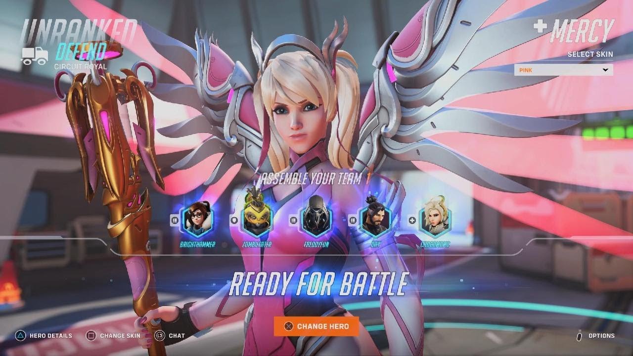 Pink mercy fun - YouTube