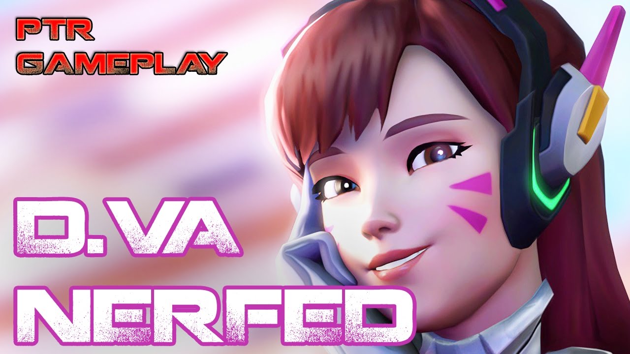 Overwatch Dva Nerf PTR gameplay with Health Bar - YouTube