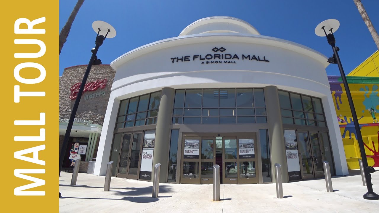 The Florida Mall Shopping Center Tour in 4k - YouTube