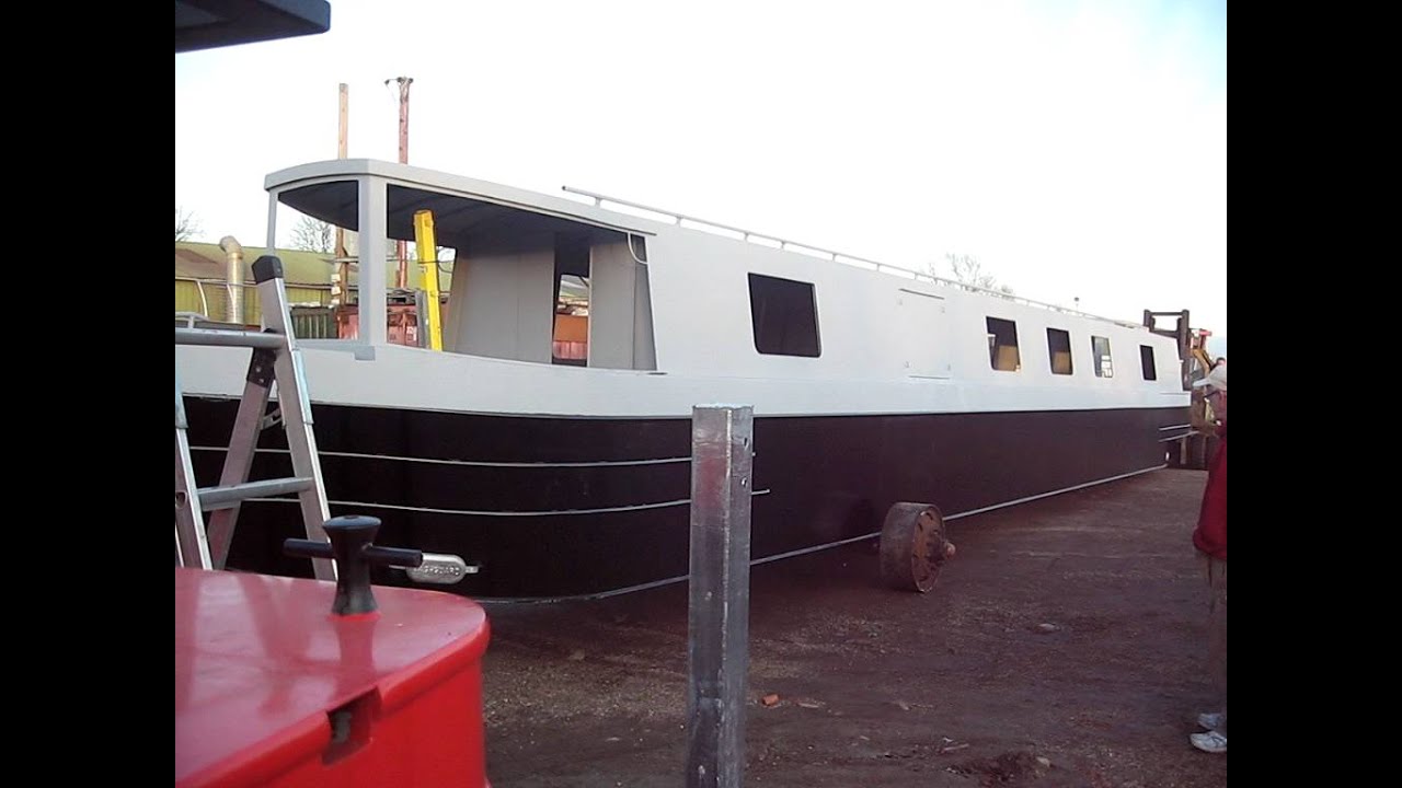 Narrow Boat Build Whitwell 695 Part Six.AVI - YouTube