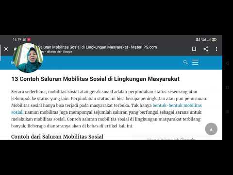 saluran mobilitas sosial ips 8
