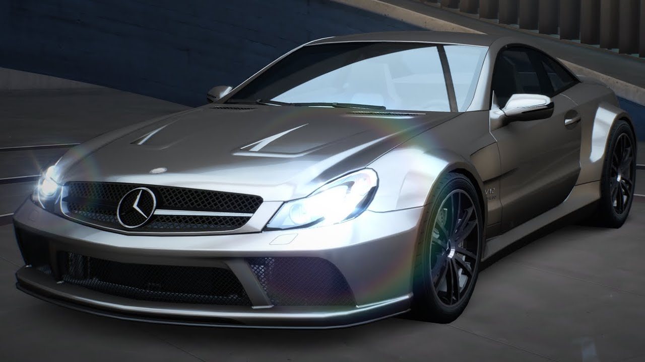 NFS HP Remastered - Mercedes-Benz SL65 AMG Black Series - YouTube