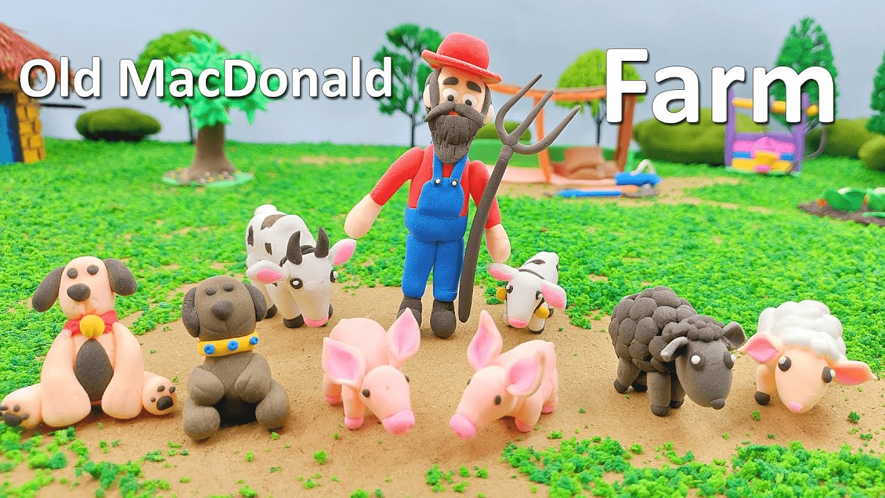 Old MacDonald Had A Farm Song | Kids Rhymes and Songs - YouTube