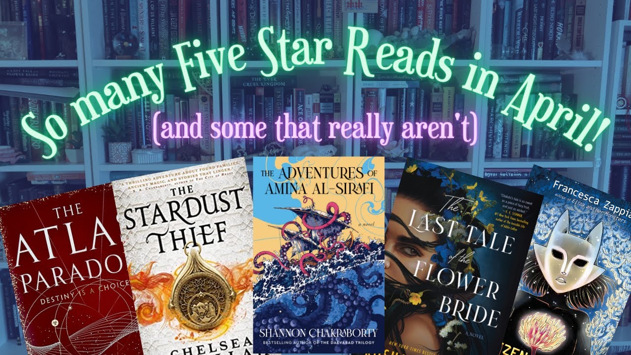 22 Books Read and Even More Hauled It's the April Stats and Reviews ...