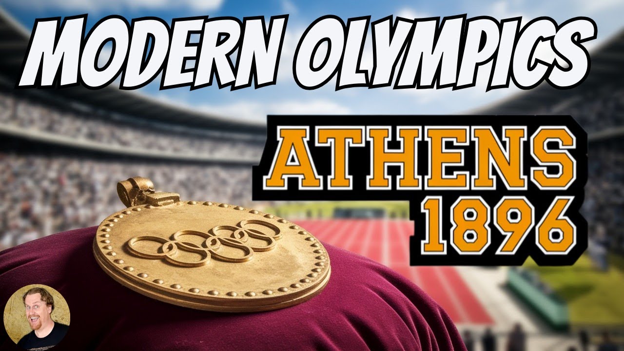 How the OLYMPICS Reappeared After 1500 Years🏅 | Minute History (1896 ...