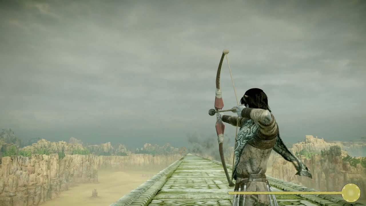Crossing the Forbidden Lands Bridge in Shadow of the Colossus ...