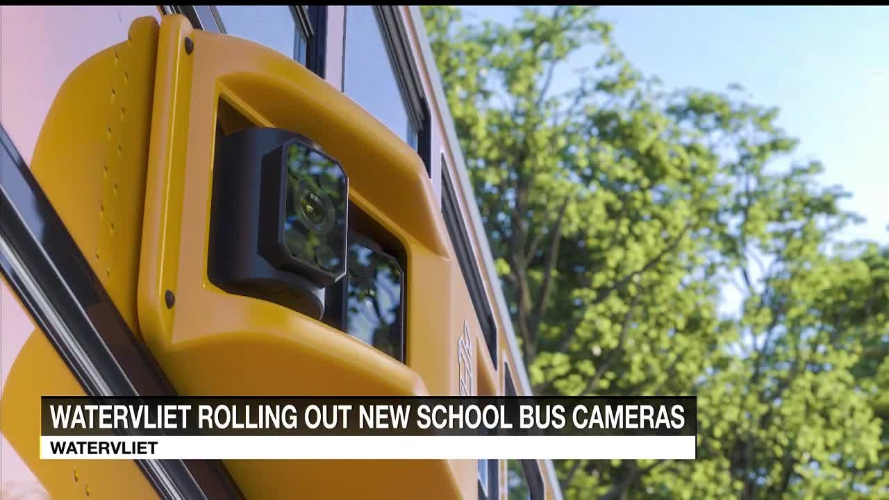 Watervliet partnering with BusPatrol to add cameras to stop arms - YouTube