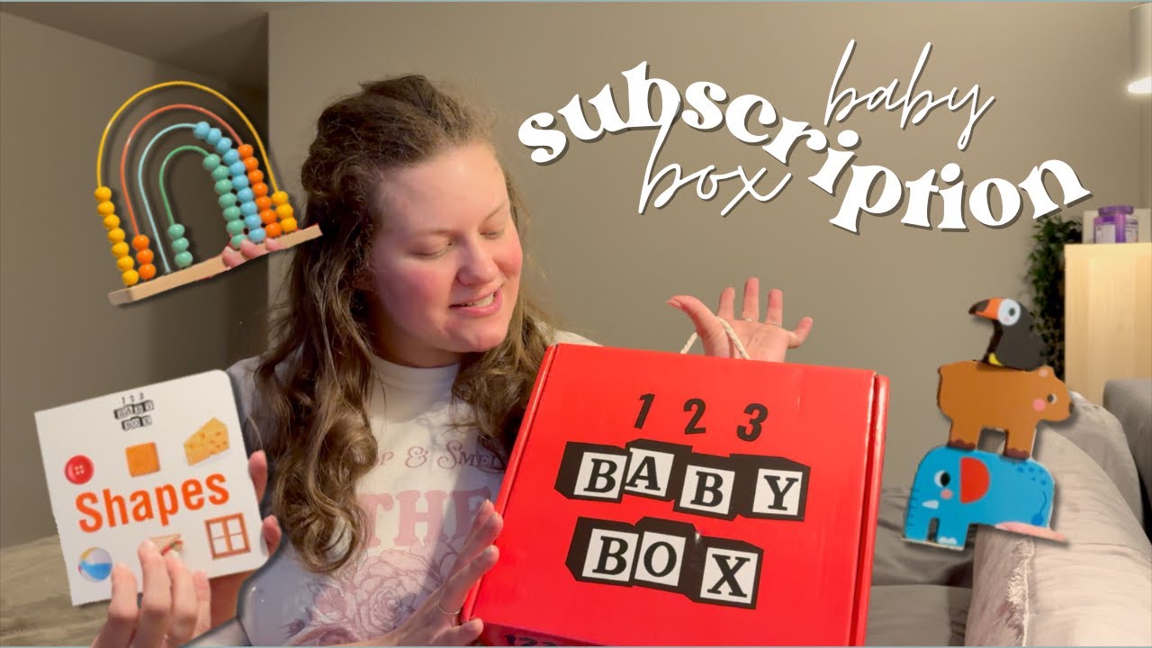123 Baby Box Unboxing!! toddler subscription box! || huntermerck - YouTube