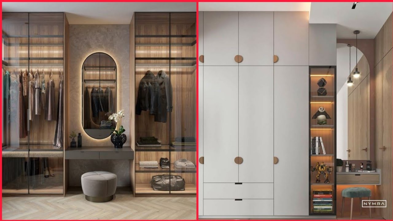 Unique decent styles of wall cupboard with dressing ideas | New arrival ...