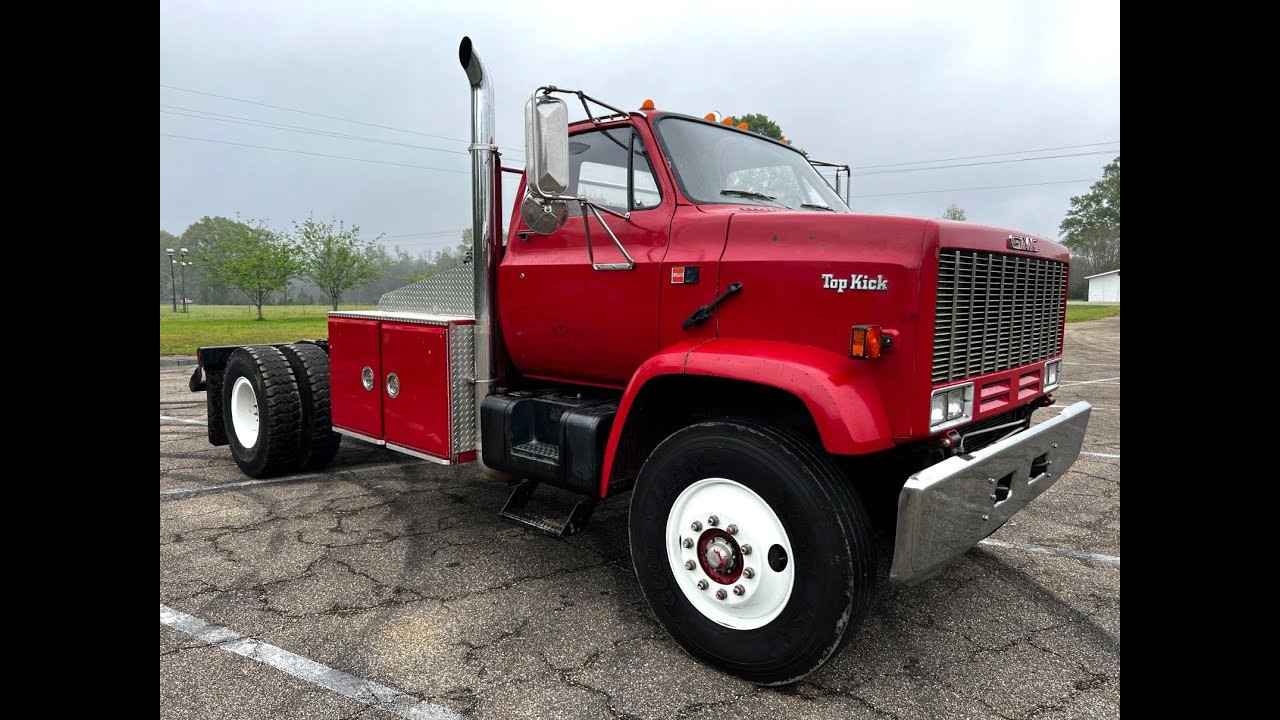 1990 GMC Topkick 2 Door Regular Cab 5th Wheel Tractor Truck (19,515 ...