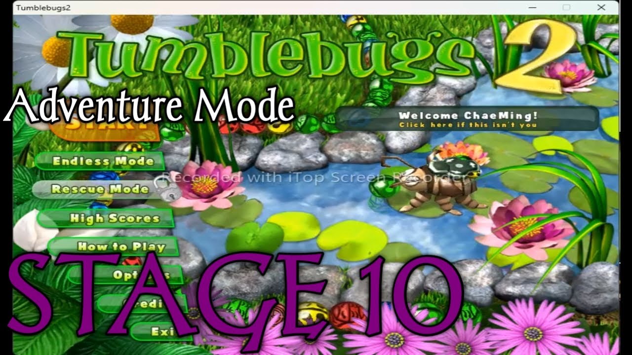 Tumblebugs 2 Episode 10 : Adventure Mode Stage 10 - Round 10-1 to 10-9 ...