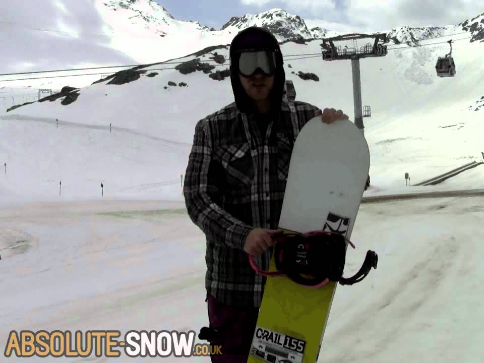 2012 Rome Crail Snowboard Review - YouTube