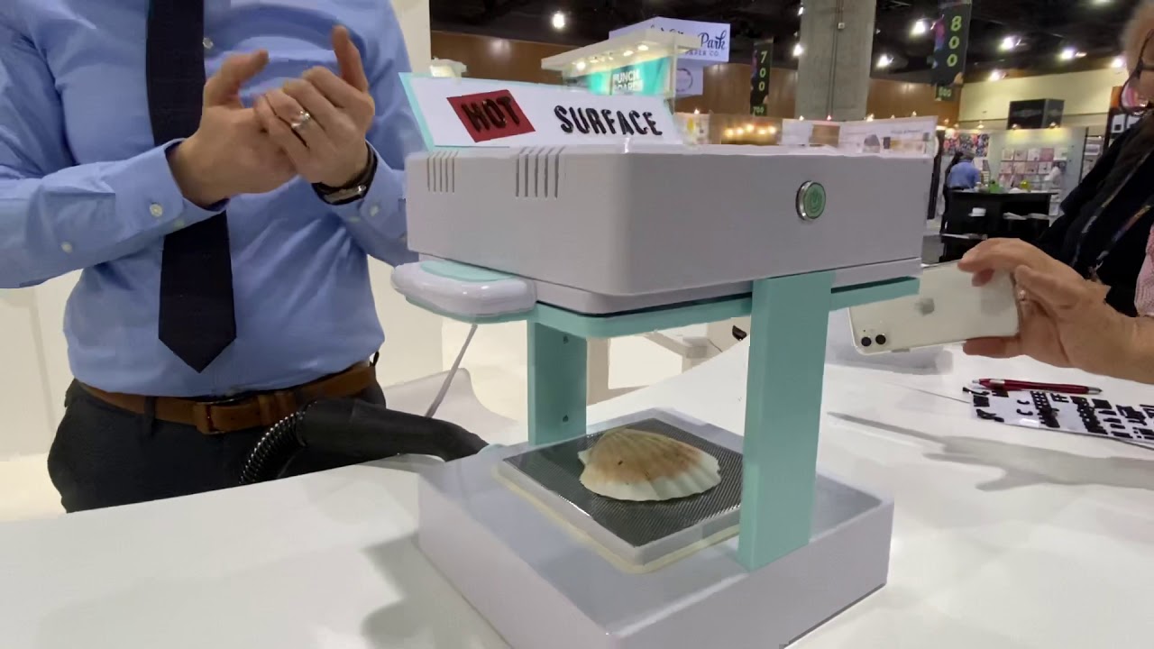 Mold Press— We R Memory Keepers Booth—Creativation 2020 - YouTube