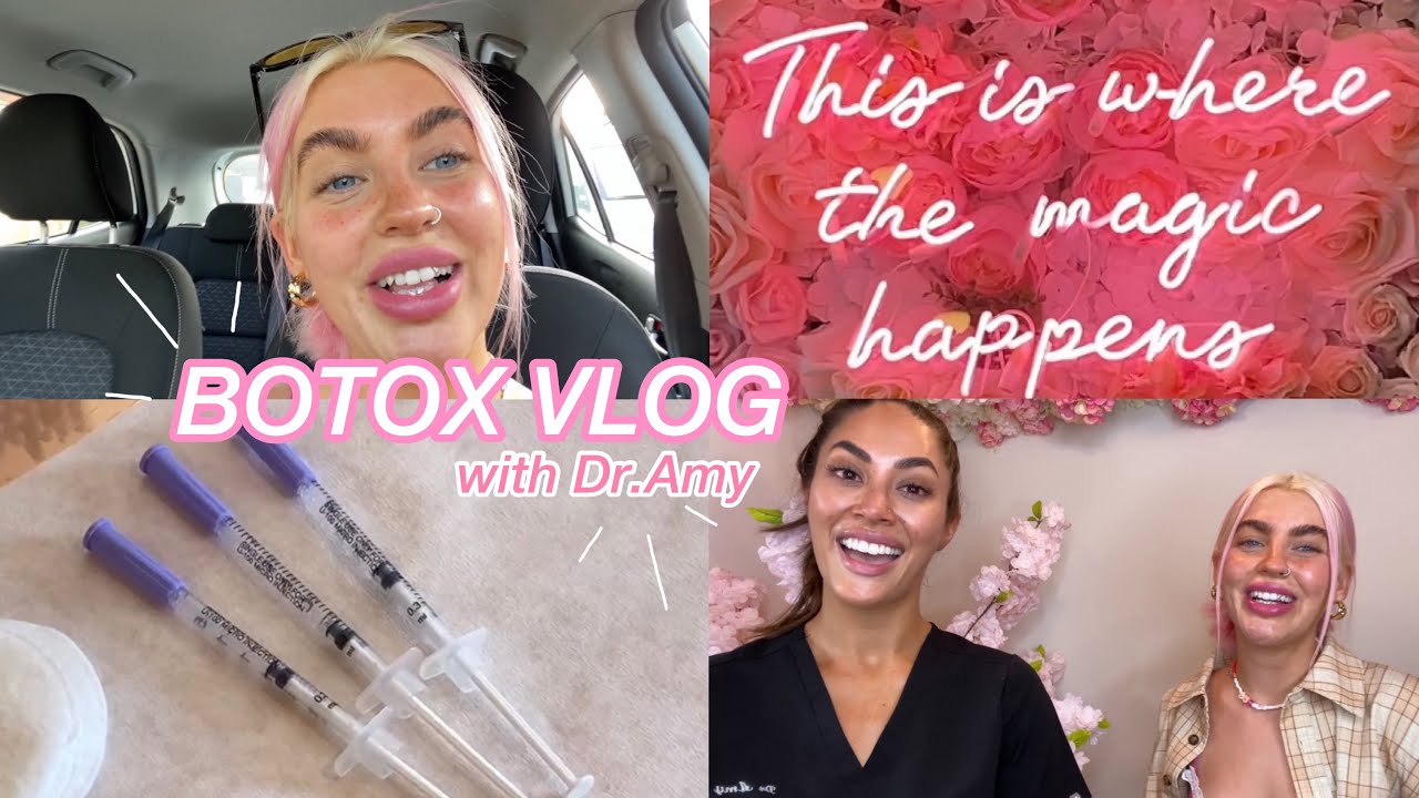 COME GET BOTOX WITH ME - MINI VLOG WITH @DRAMYLAW ♡ - YouTube