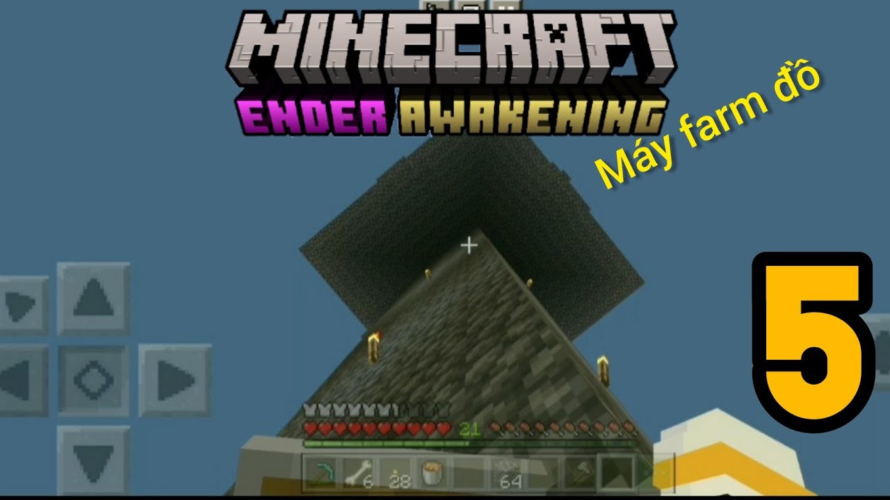 MINECRAFT ENDER AWAKENING TẬP 5:XÂY MÁY FARM ĐỒ. - YouTube