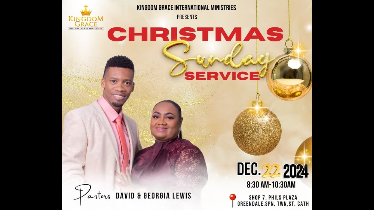 CHRISTMAS SUNDAY SERVICE || DECEMBER 22ND 2024 - YouTube
