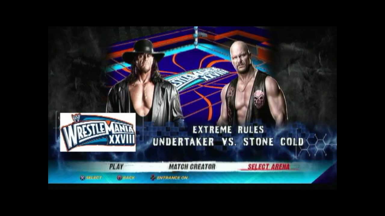 WWE 12 Wrestlemania 28 PPV Match Card - YouTube