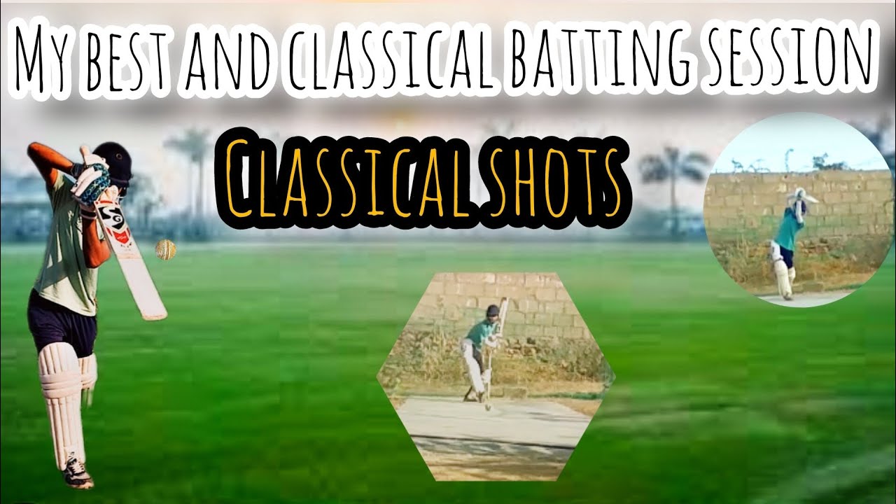 one of my best and classical batting practice session+ balling ...