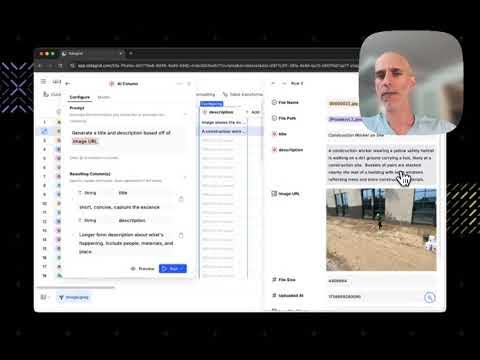 Using AI Column to augment, enhance and process incomplete data - YouTube