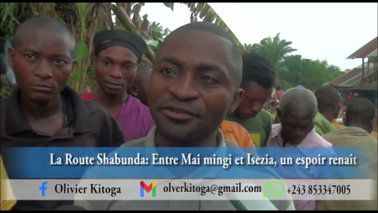 RDC/Sud Kivu : le territoire de Shabunda vers un désenclavement - YouTube
