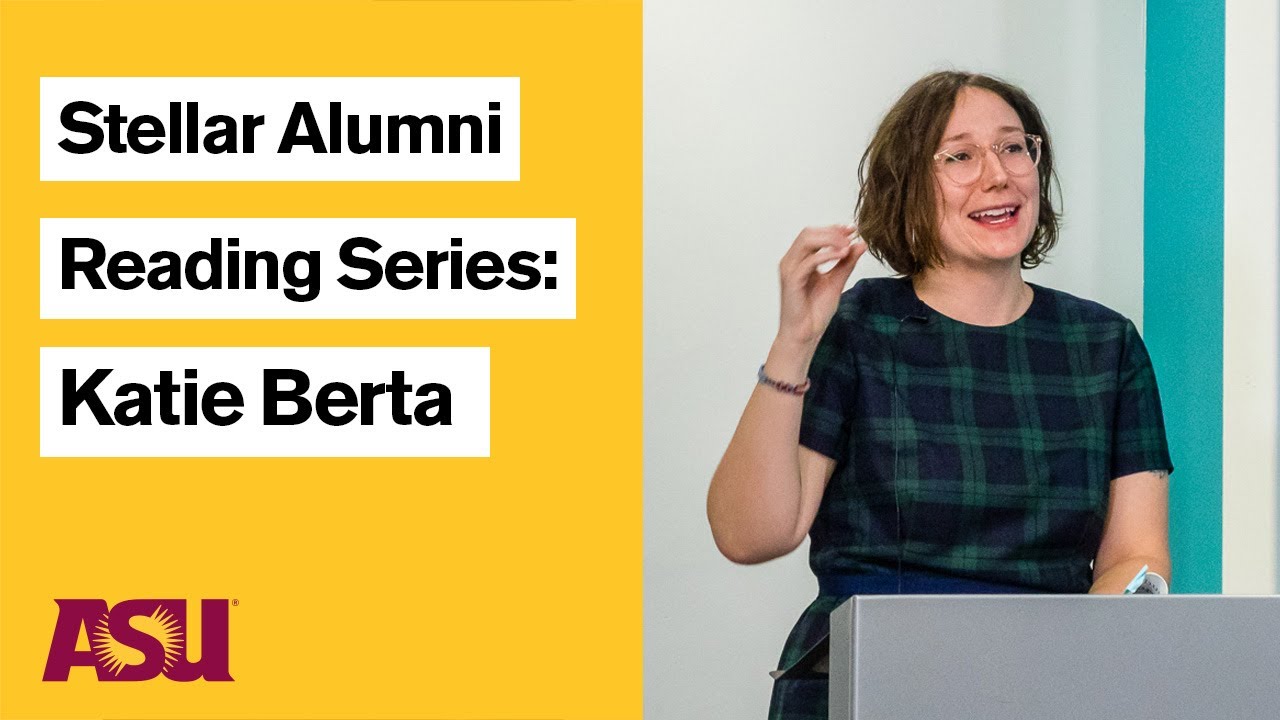 Stellar Alumni Reading Series featuring Katie Berta - YouTube