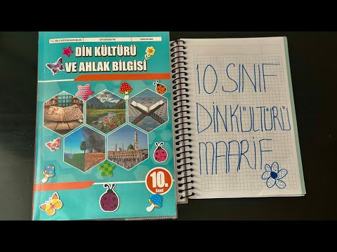 10 dk Din Kültürü 10. Sınıf 1. Ünite Maarif Konu Anlatımı #dinkültürüveahlakbilgisi #konuanlatımı 