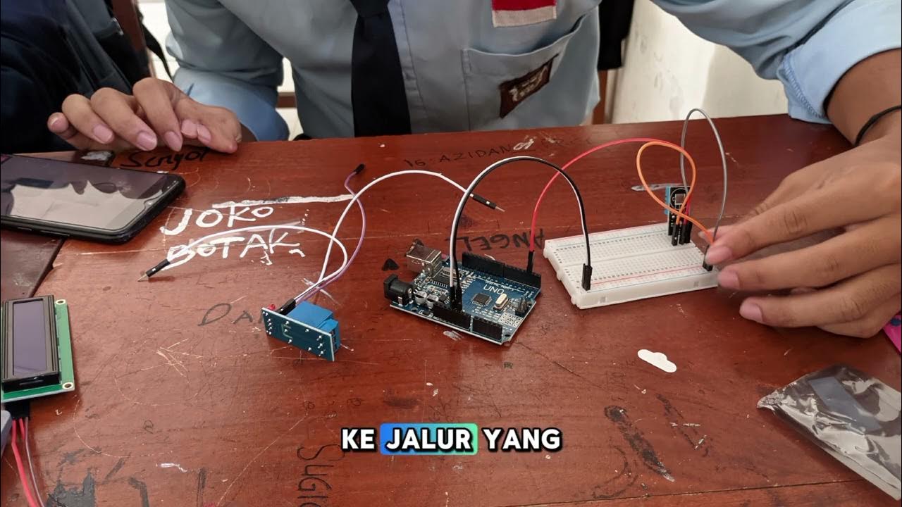 MEMBUAT KIPAS ANGIN OTOMATIS MENGGUNAKAN ARDUINO UNO DENGAN SENSOR SUHU DHT 11 - YouTube