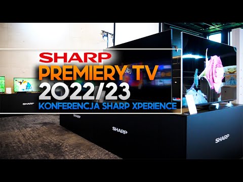 Widzieliśmy premiery Sharp TV 2022/23 Mini LED i LCD - YouTube