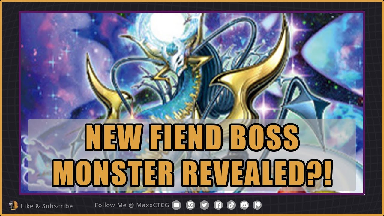 The Dark Ruler of the Highest Heaven | New Fiendsmith Boss Monster ...