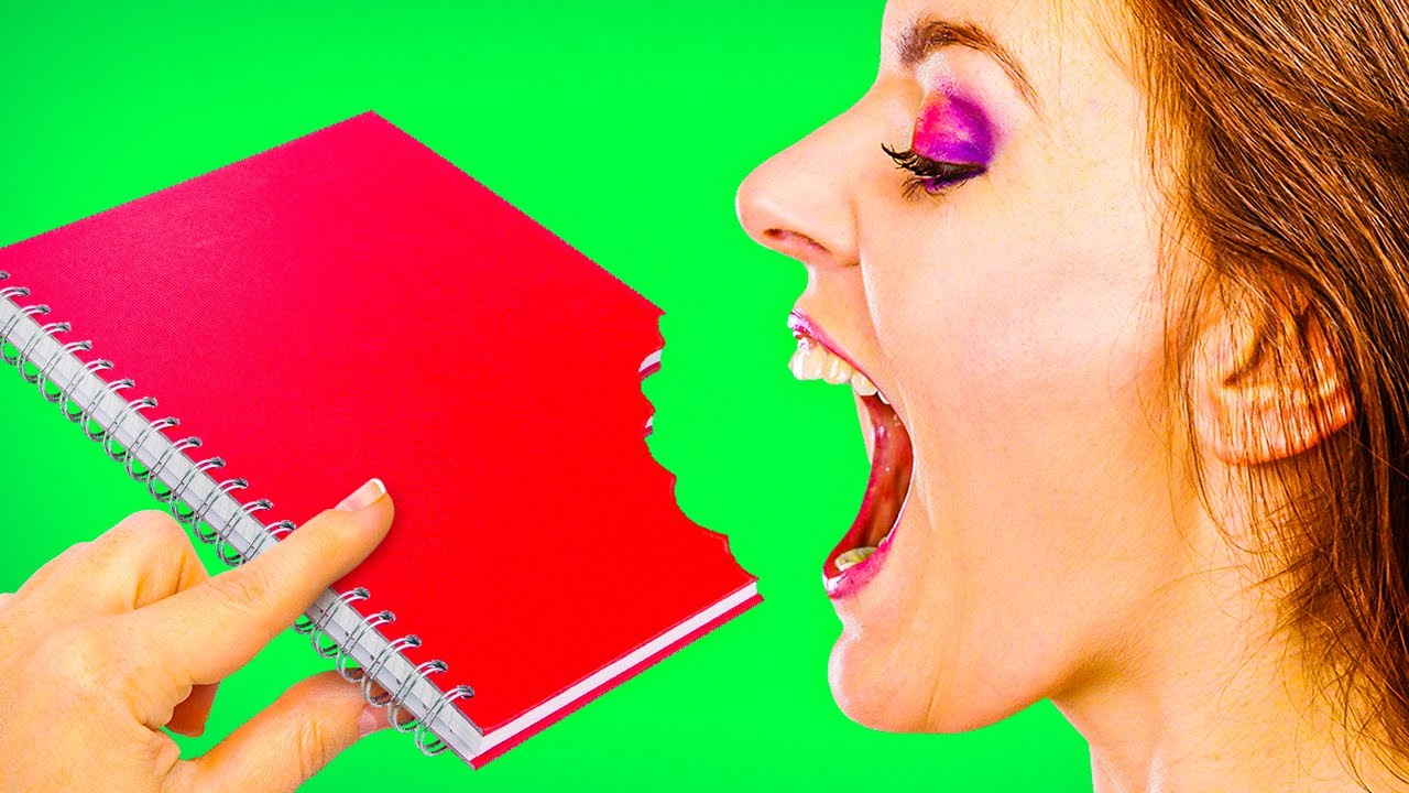 TRICKY WAYS TO SNEAK FOOD INTO CLASS || 5-Minute Recipes for Smart ...